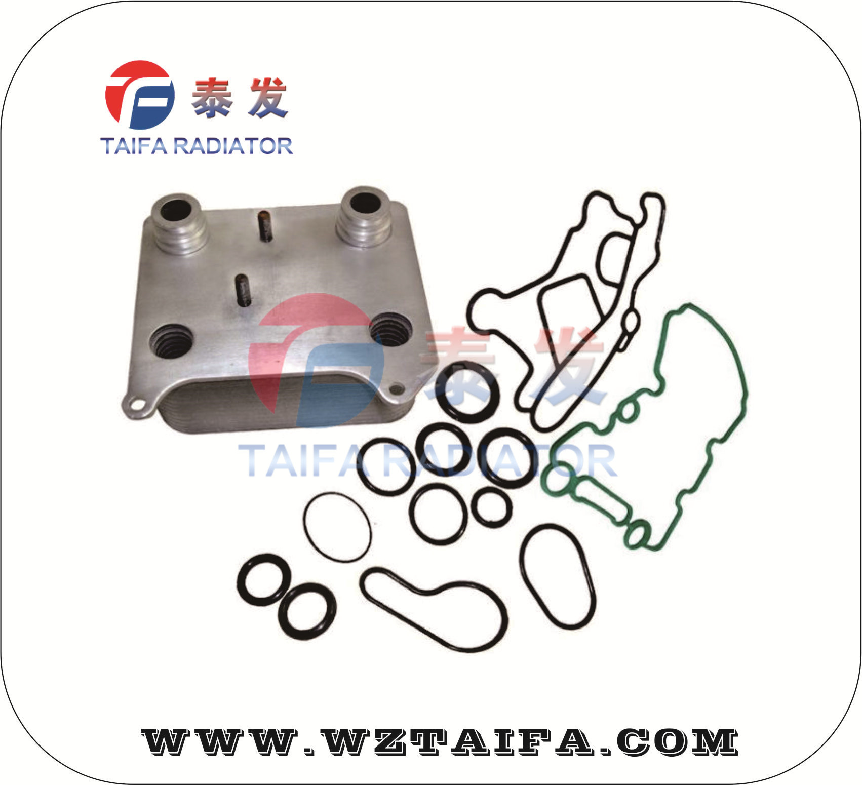 3C3Z-6A642-CA FORD Oil Cooler Super Duty 6.0 03-06 / Ford E350 E450 6.0 ...